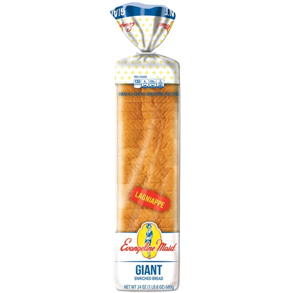 Evangeline Maid Enriched Bread Giant 24 oz - Walmart.com