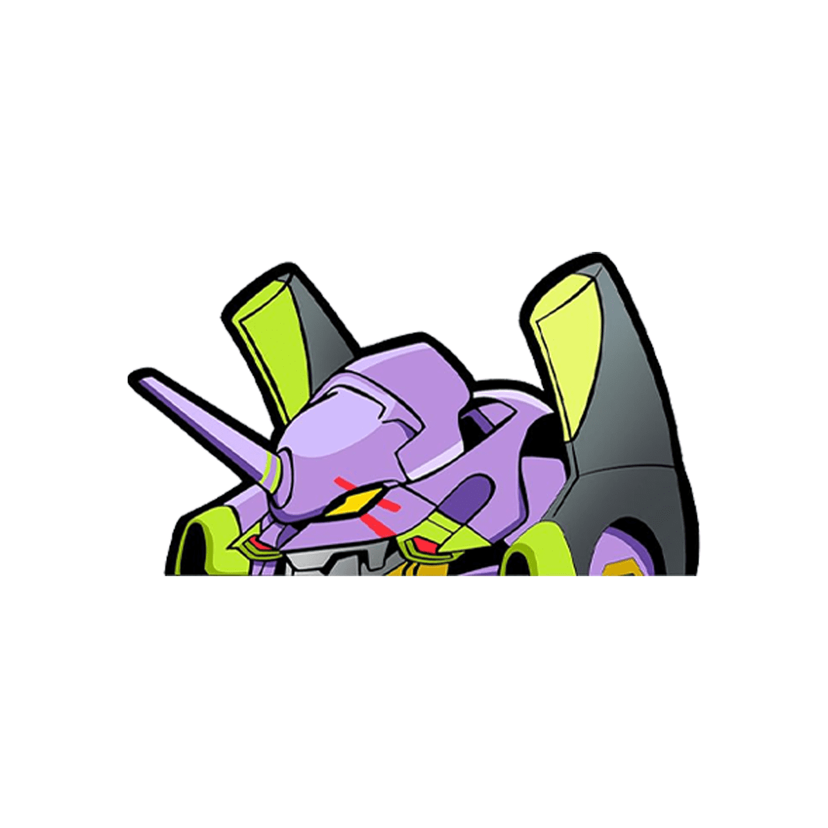 Evangelio EVA01 Anime Manga Decal Stickers for Cars Laptop Skateboard ...