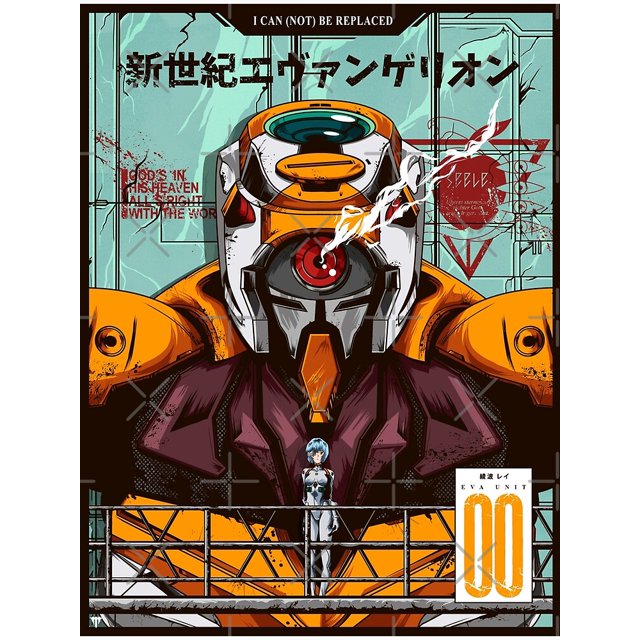Evangelion - EVA 01 Poster Color Poster Poster Framed-unframed ...