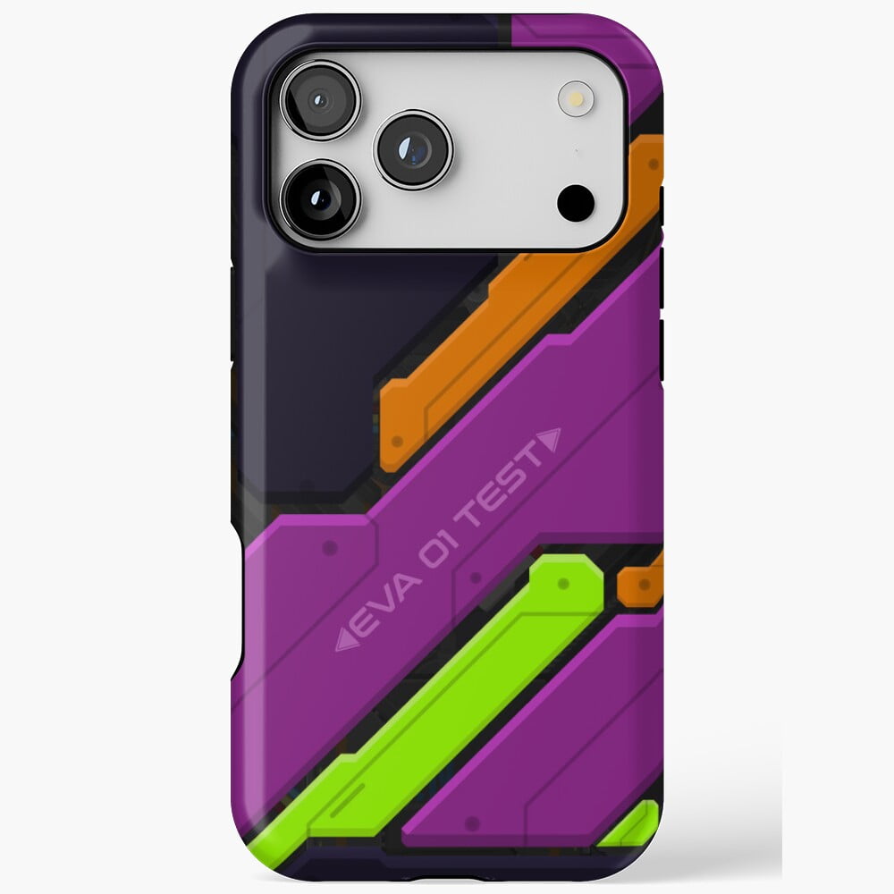 Evangelion Eva Unit 01 Panel Art iPhone Case 17 through 11 Pro Max up ...