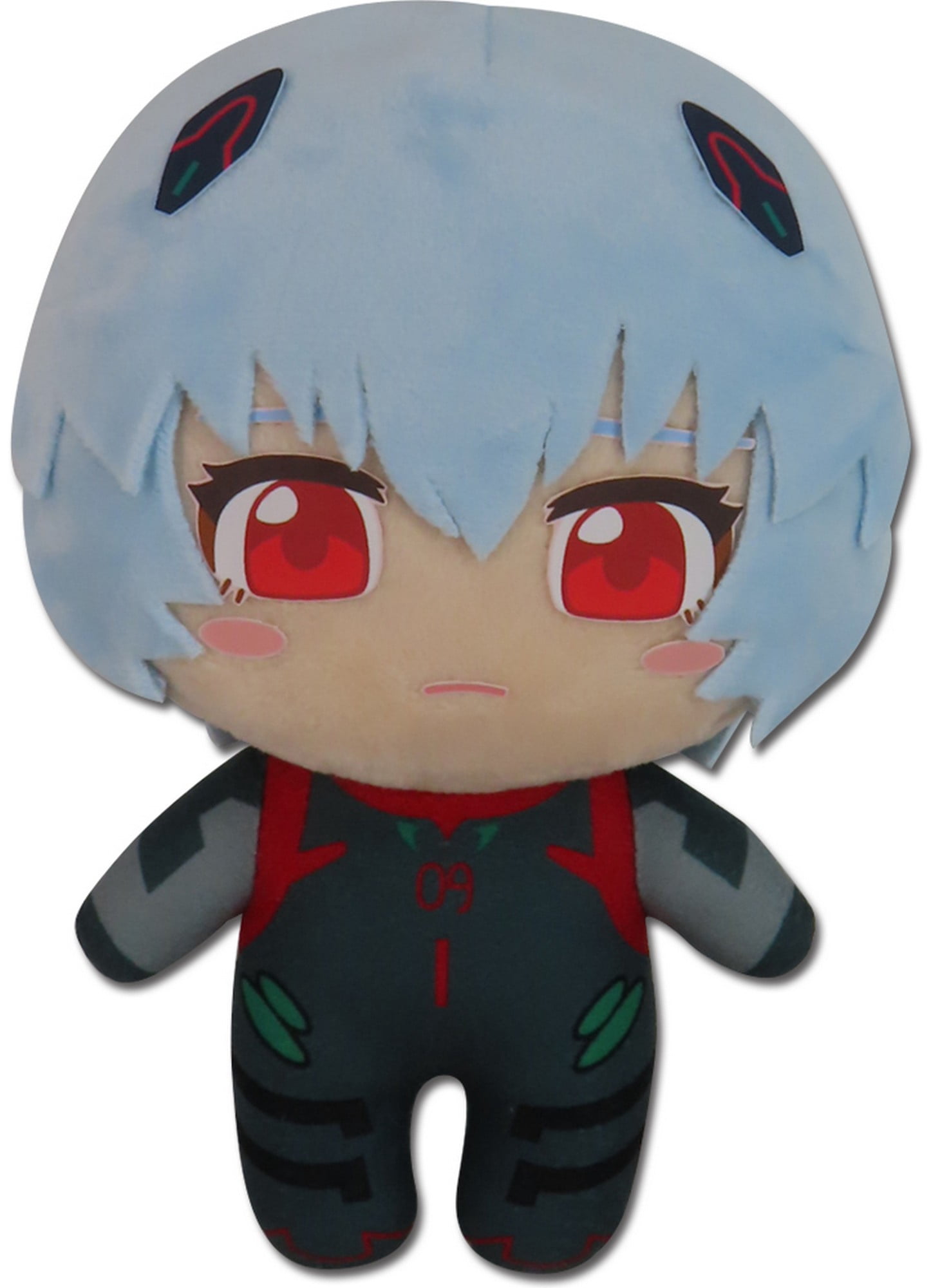 Evangelion New Movie - Rei Ayanami Black Plug Suit Plush 7"H - Walmart.com