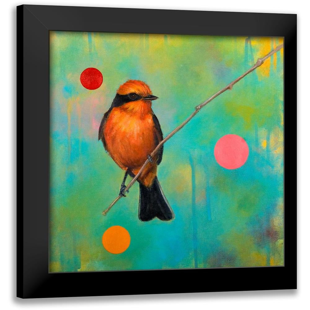 Evans, Bridget G. 20x20 Black Modern Framed Museum Art Print Titled - Mysteries of the Universe ...