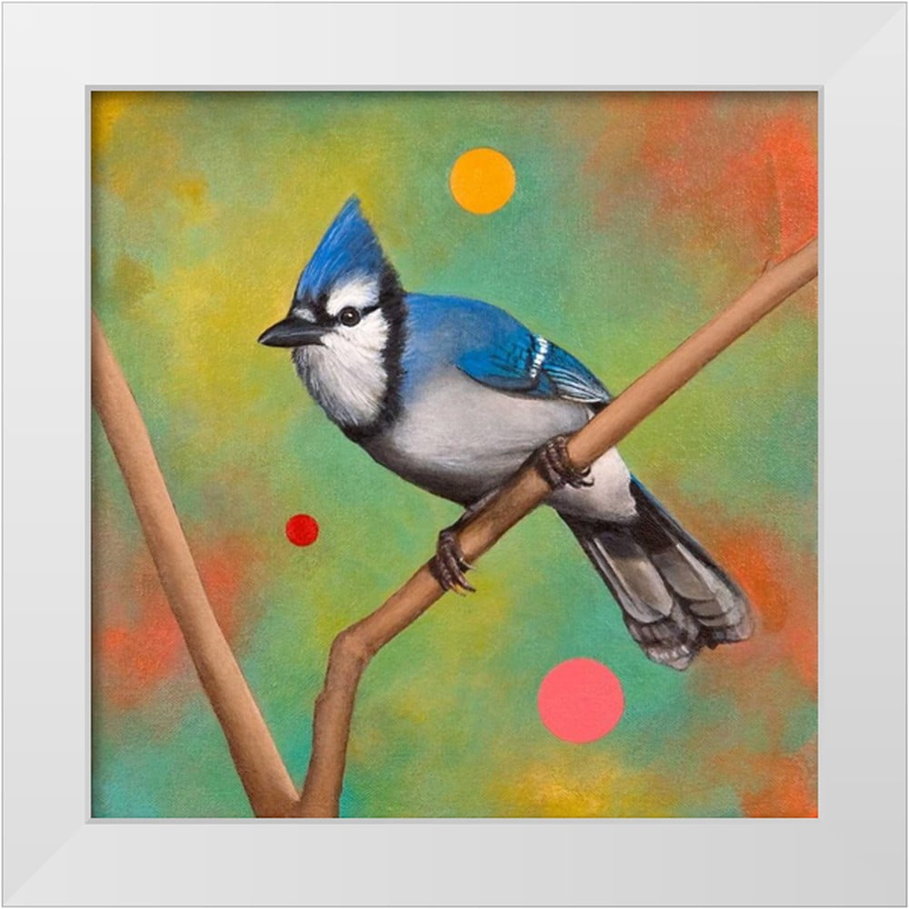 Evans, Bridget G. 20x20 White Modern Wood Framed Museum Art Print Titled - Mysteries of the ...