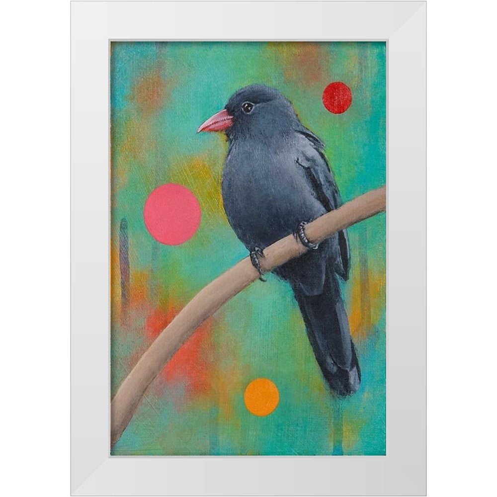 Evans, Bridget G. 23x32 White Modern Wood Framed Museum Art Print Titled - Mysteries of the ...