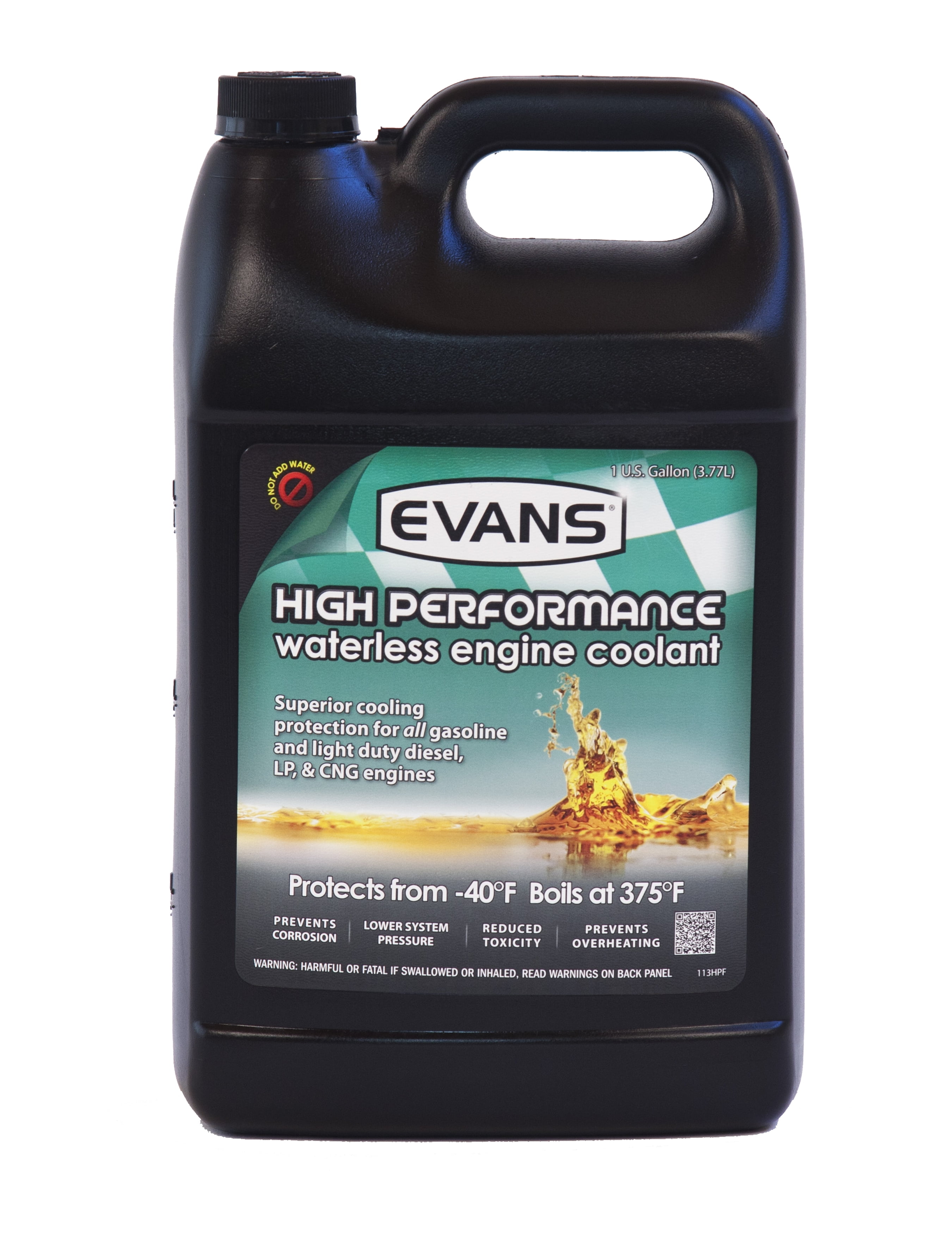 Evans Cooling Systems Ec42001 Waterless Prep Fluid, 128 Fl. Oz ...