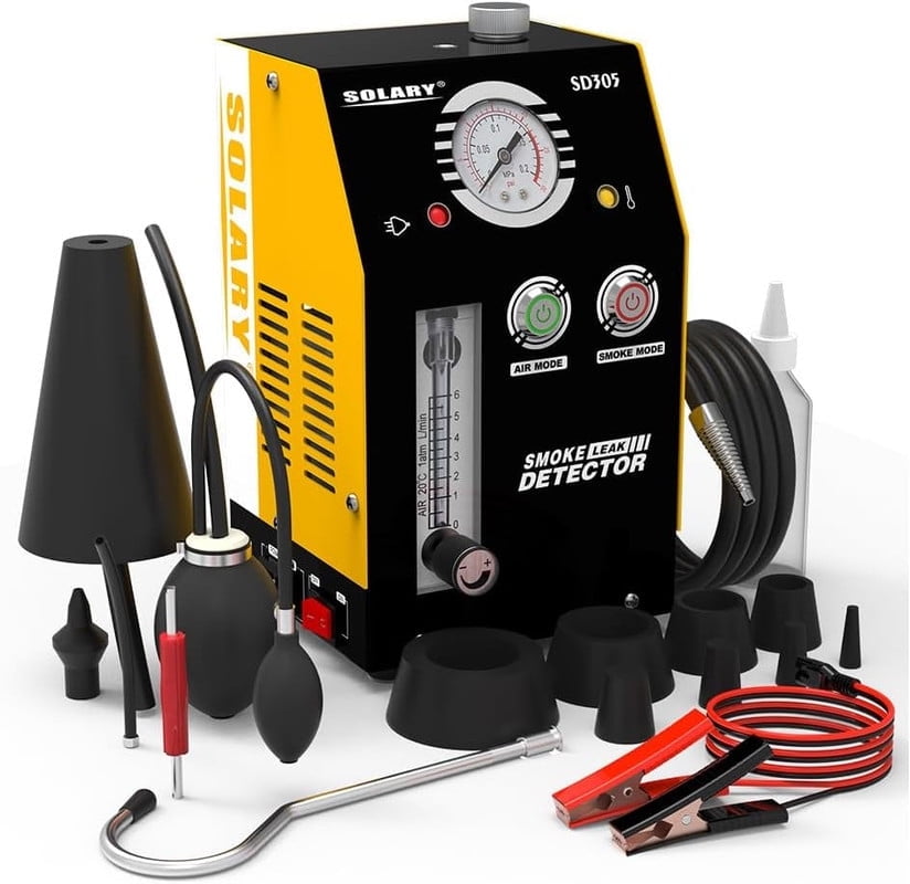 Evap Smoke Machine Leak Tester - 12V DC Vacuum Smoke Diagnostic with ...