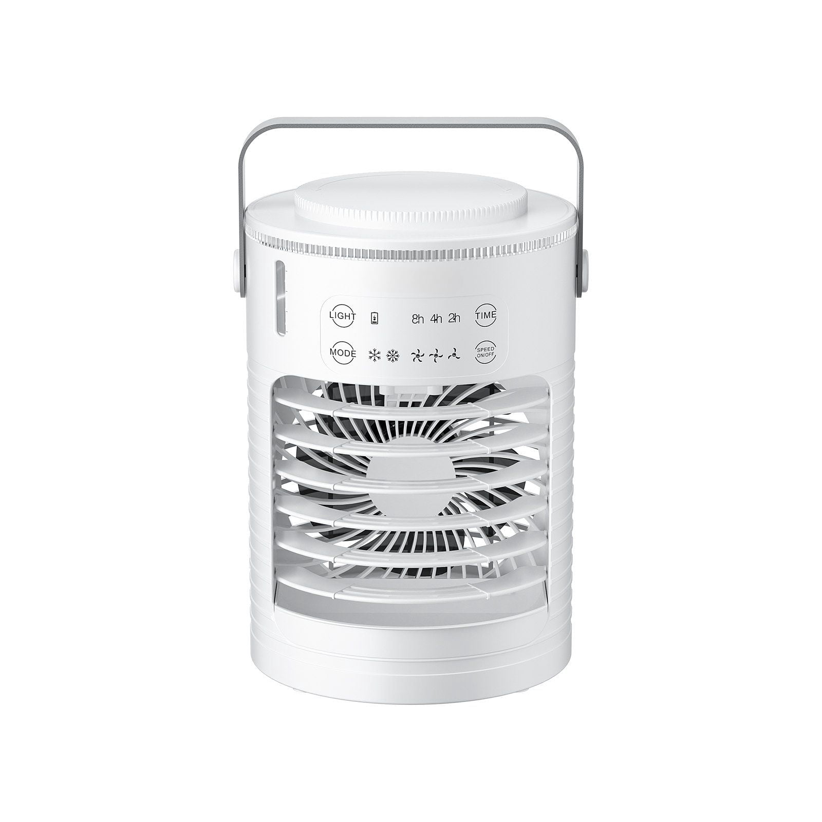Evaporative Air Cooler & Portable AC - 0.6L Water Tank, 3 Speeds, 4-in ...