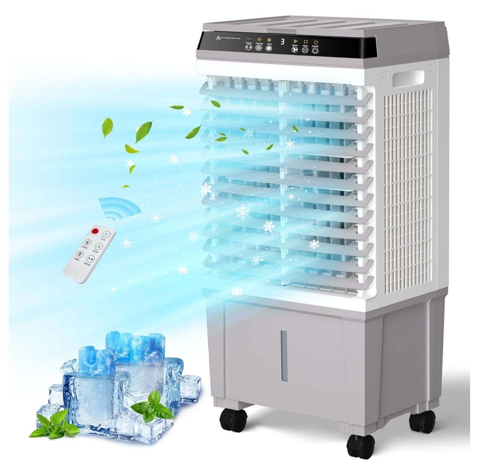 Evaporative Cooler 1800cfm Windowless Air Conditioner Portable For