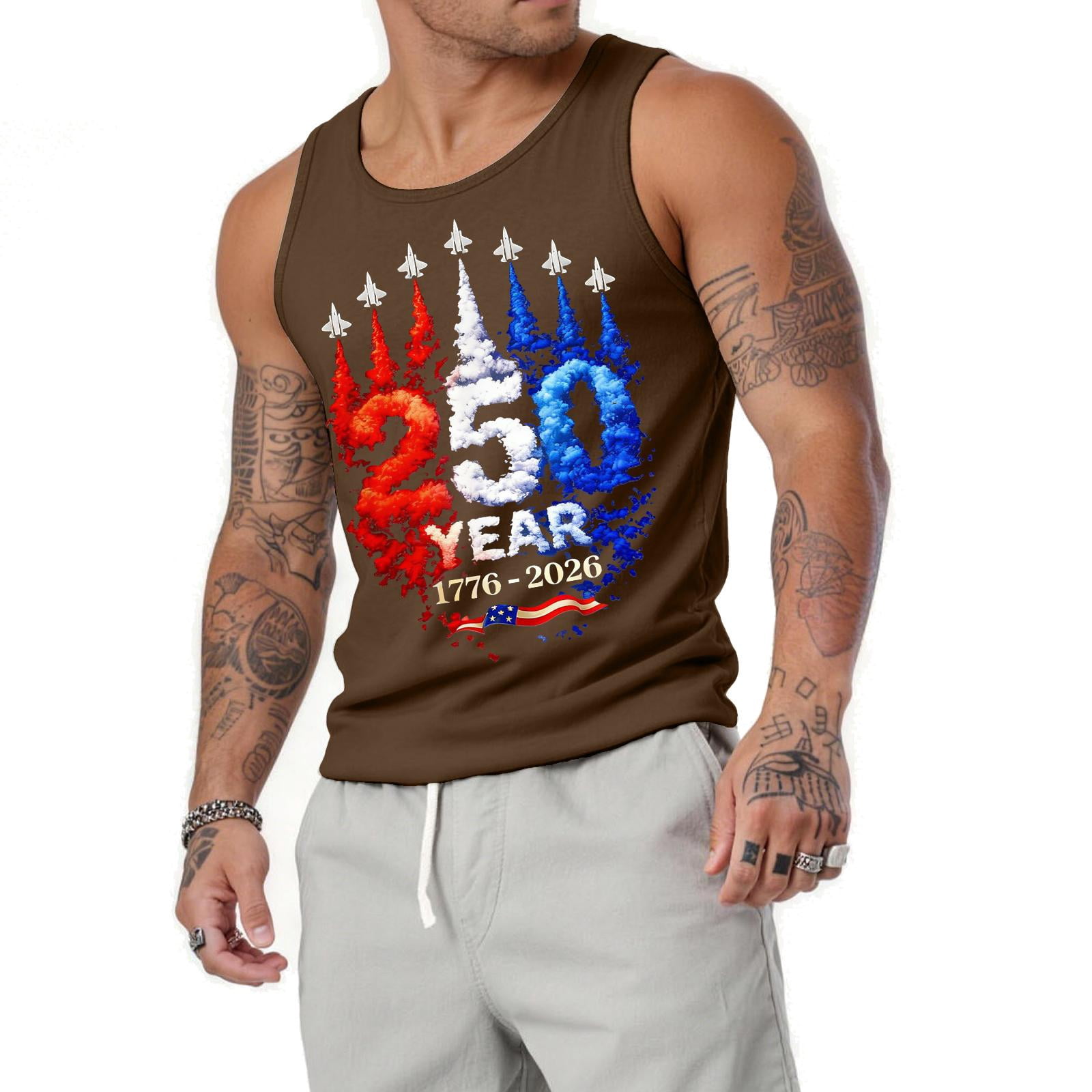Evdexr 250th Anniversary Shirt for Girl Short Sleeve Crew Neck U.s ...