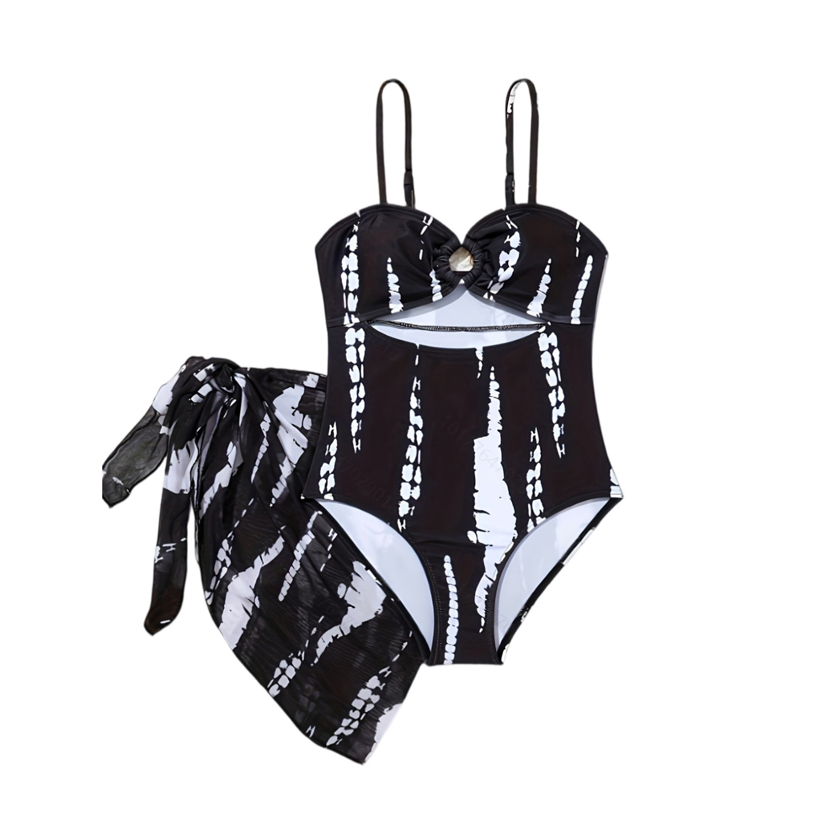 Evdexr Girls Swimsuit, Adjustable Straps Cut Out Bathing Suit with ...