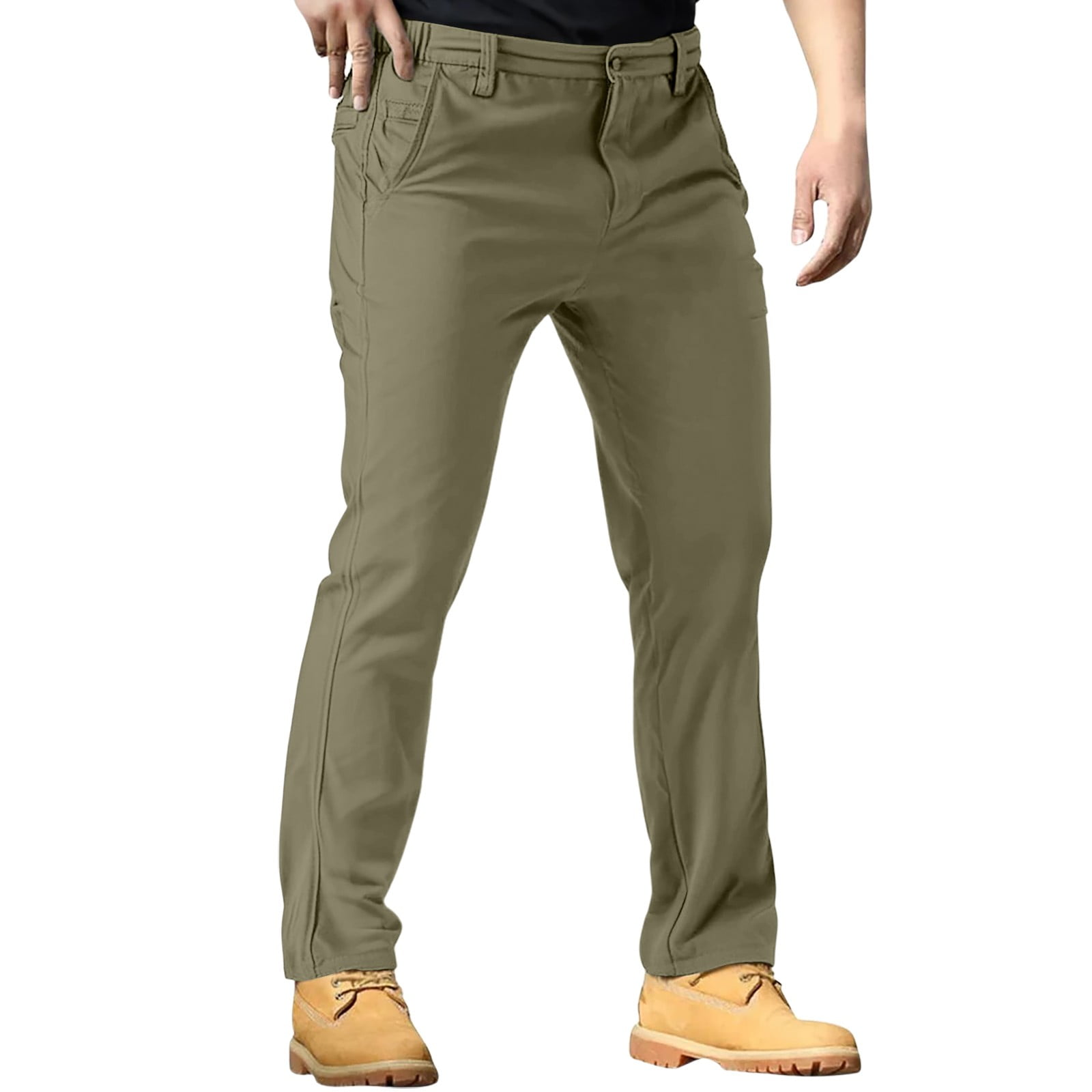 Evdexr Men's Hiking Pants Cargo Tactical Chinos Pants Fall Lightweight ...