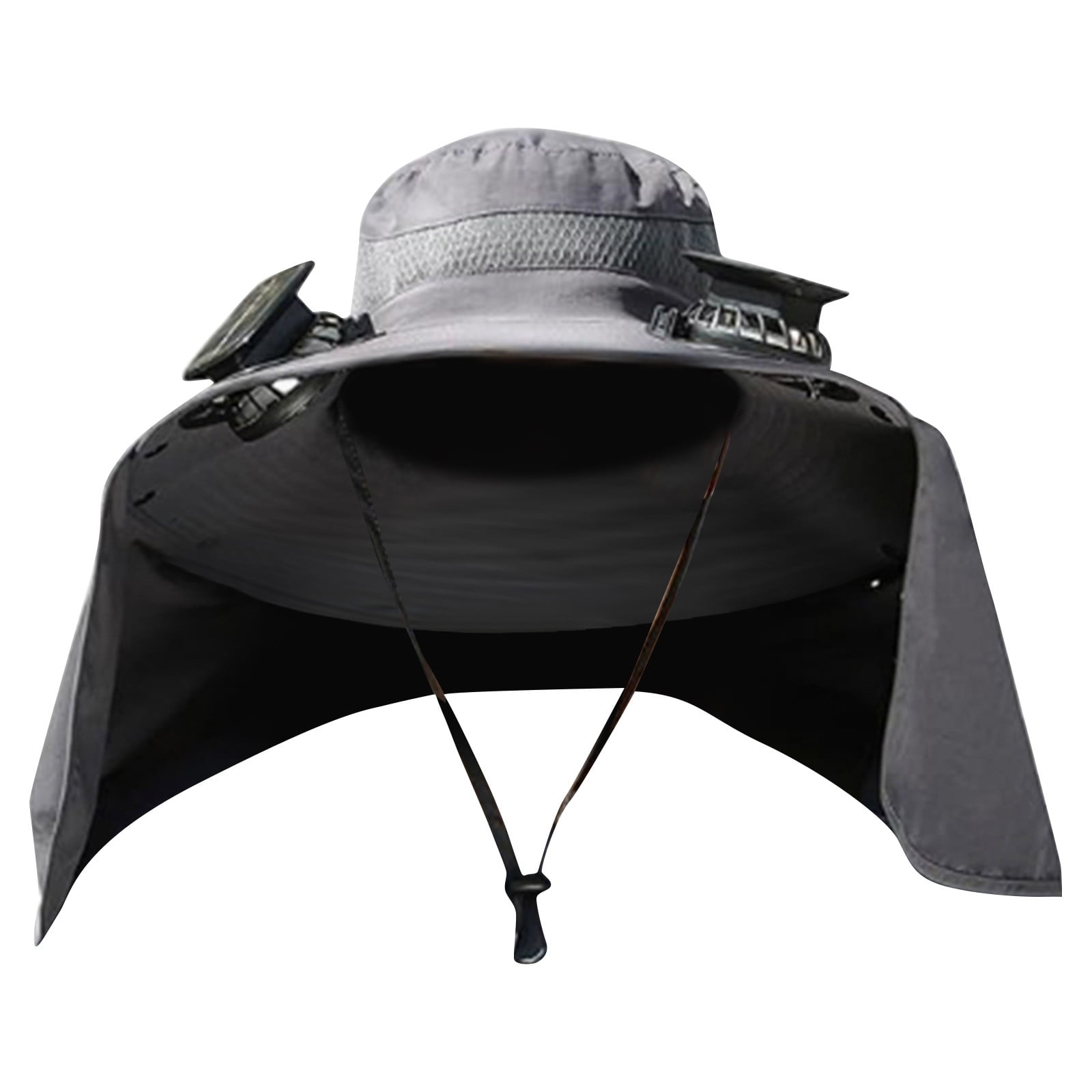 Evdexr Solar Powered FanHat, Solar Fan Hat with Fans Solar Power ...