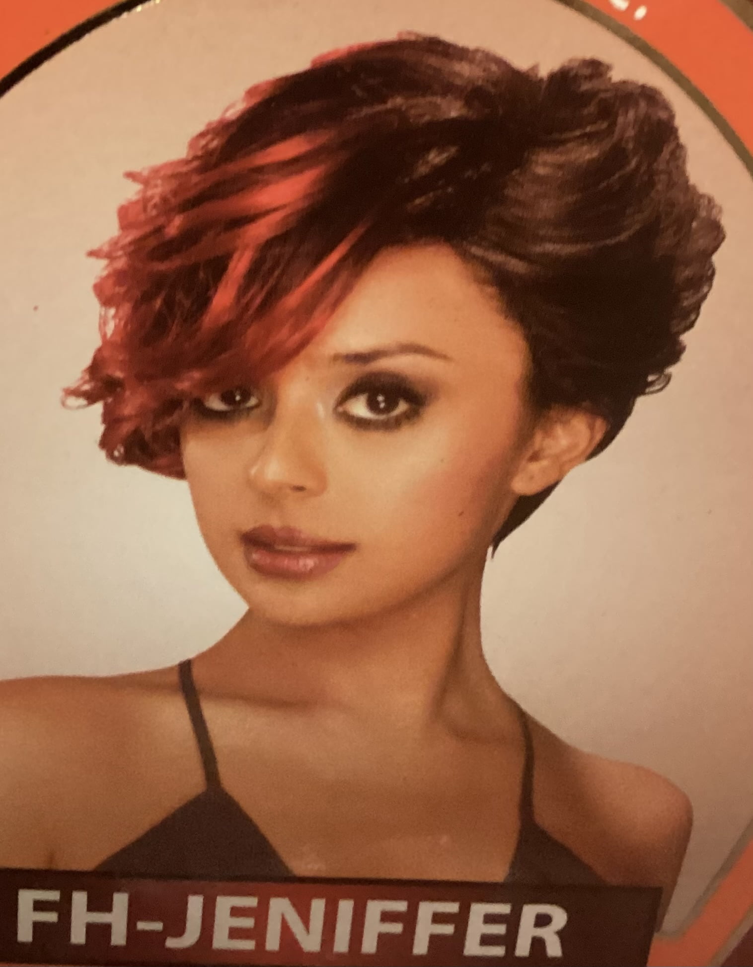Eve Luxury Wig Heat Retardant -Style : FH JENNIFER ( Color# W332 ...