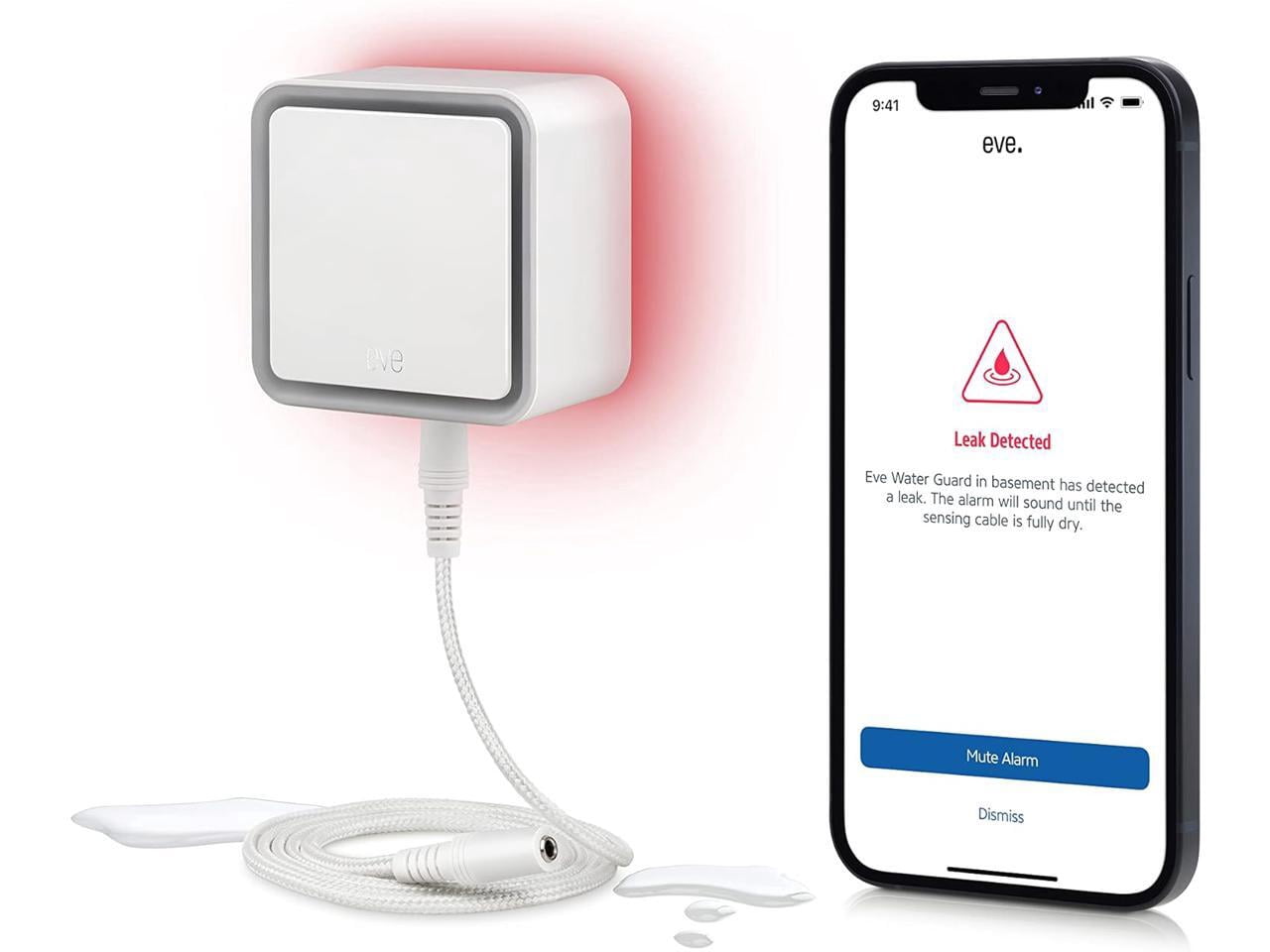 Eve Water Guard - Connected Water Leak Detector - Walmart.com