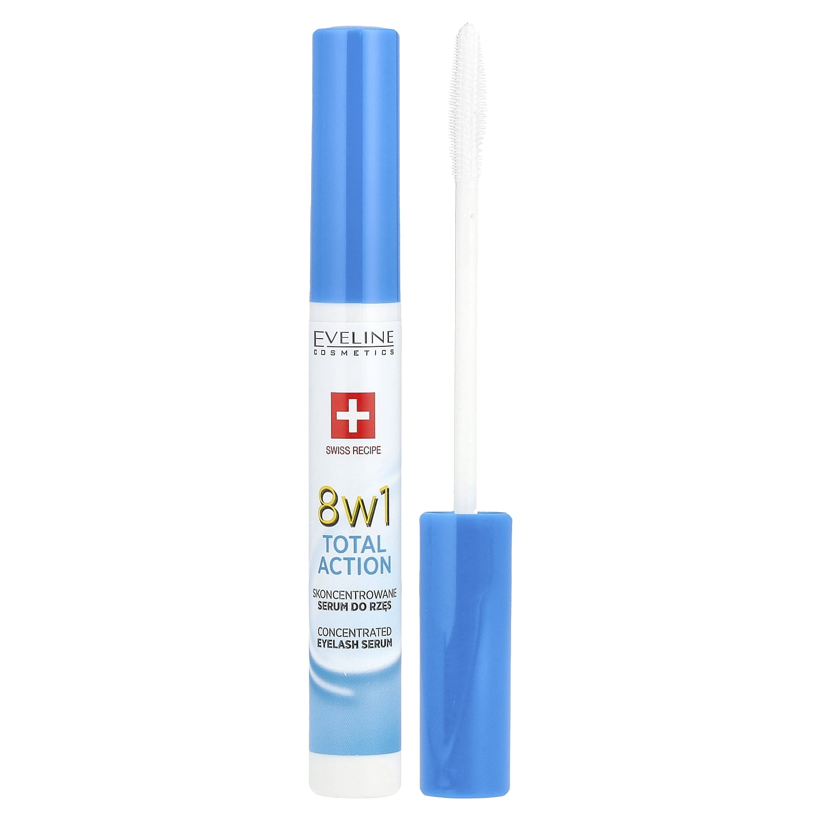 Eveline Cosmetics 8w1 Total Action, Concentrated Eyelash Serum, 0.35 fl ...