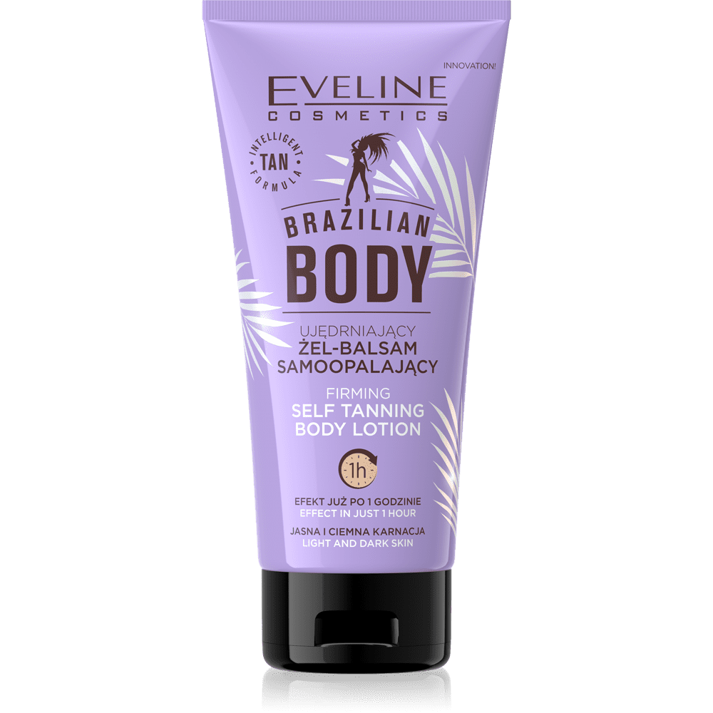 Eveline Cosmetics Brazilian Body Self Tanning Body Lotion - Walmart.com