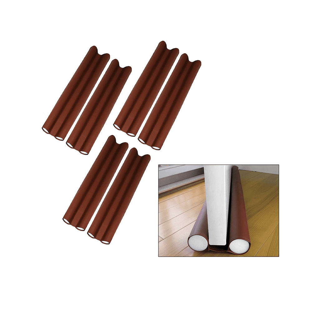 Evelots Draft Stopper Door/Window-6 Pack-Double-No Repositioning-No ...