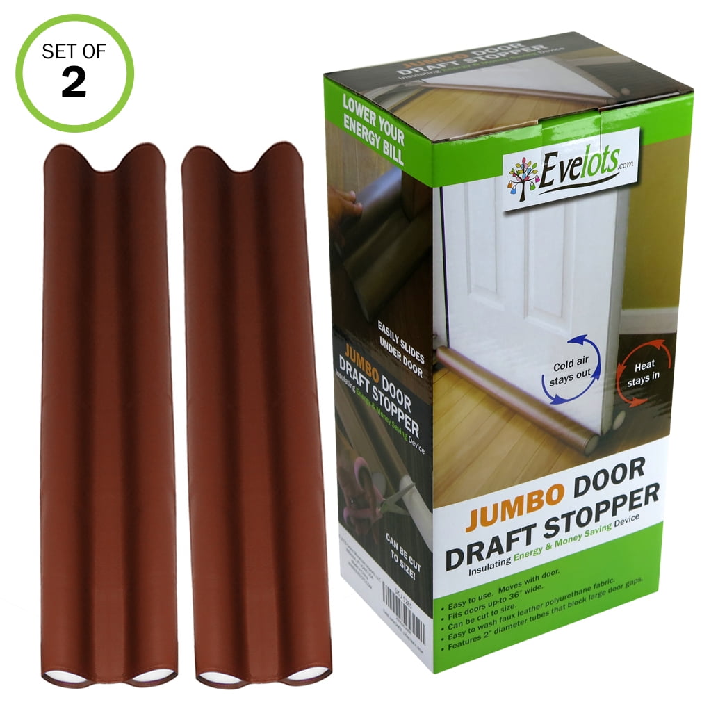 Evelots Draft Stopper Door/Window-Jumbo-Double Sided-No Cold-36 Inch ...