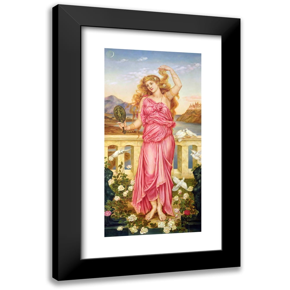 Evelyn De Morgan 9x14 Black Modern Framed Museum Art Print Titled ...