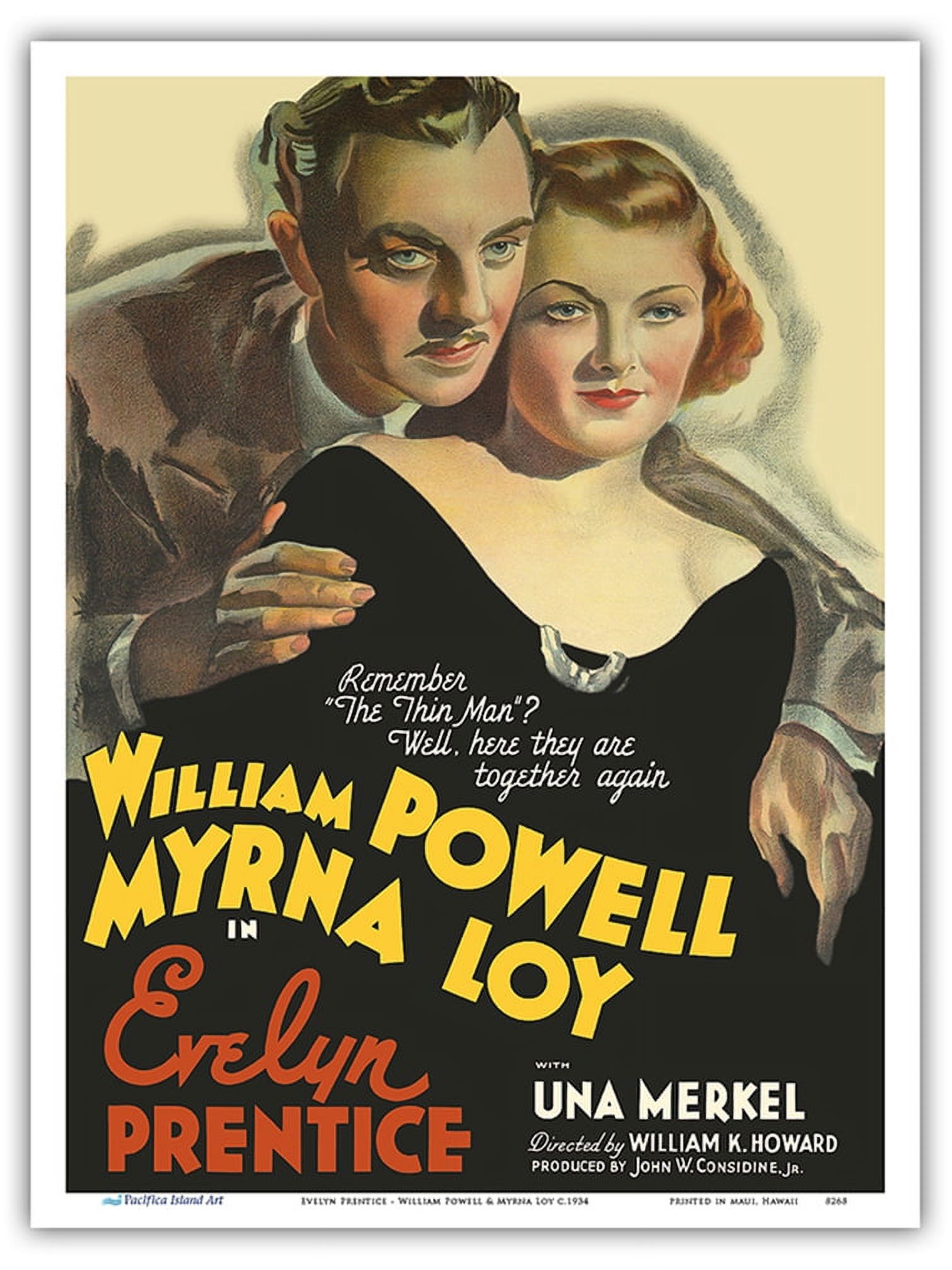 Evelyn Prentice - Starring William Powell & Myrna Loy - Directed by William K. Howard - Vintage ...
