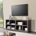 Evelyn&Zoe Bowman TV Stand for TV's up to 65", Black Grain - Walmart.com