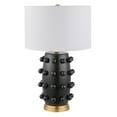 Evelyn&Zoe Farrington 26" Tall Ceramic Table Lamp with Fabric Shade ...