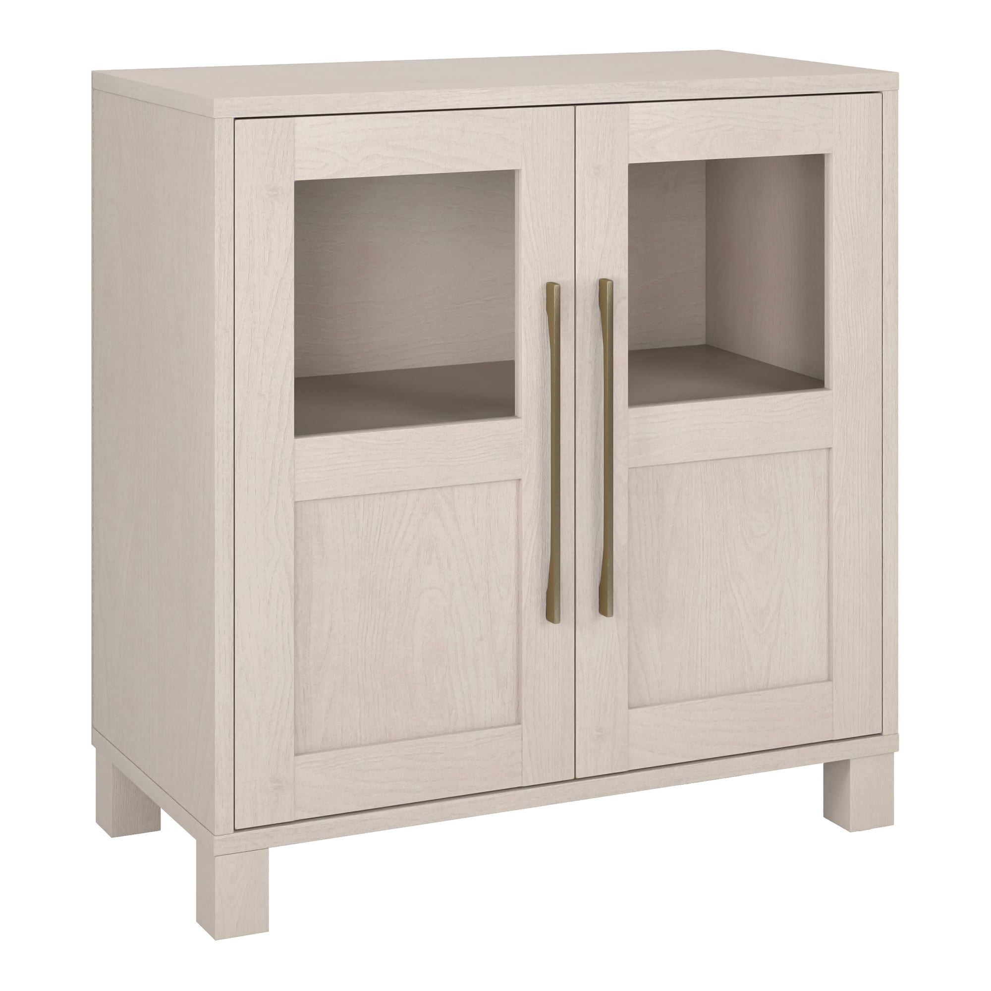 Evelyn&Zoe Holbrook Rectangular Accent Cabinet, Alder White - Walmart.com