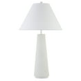 Evelyn&Zoe Ingalls 27.5" Transitional Ceramic Table Lamp with White ...