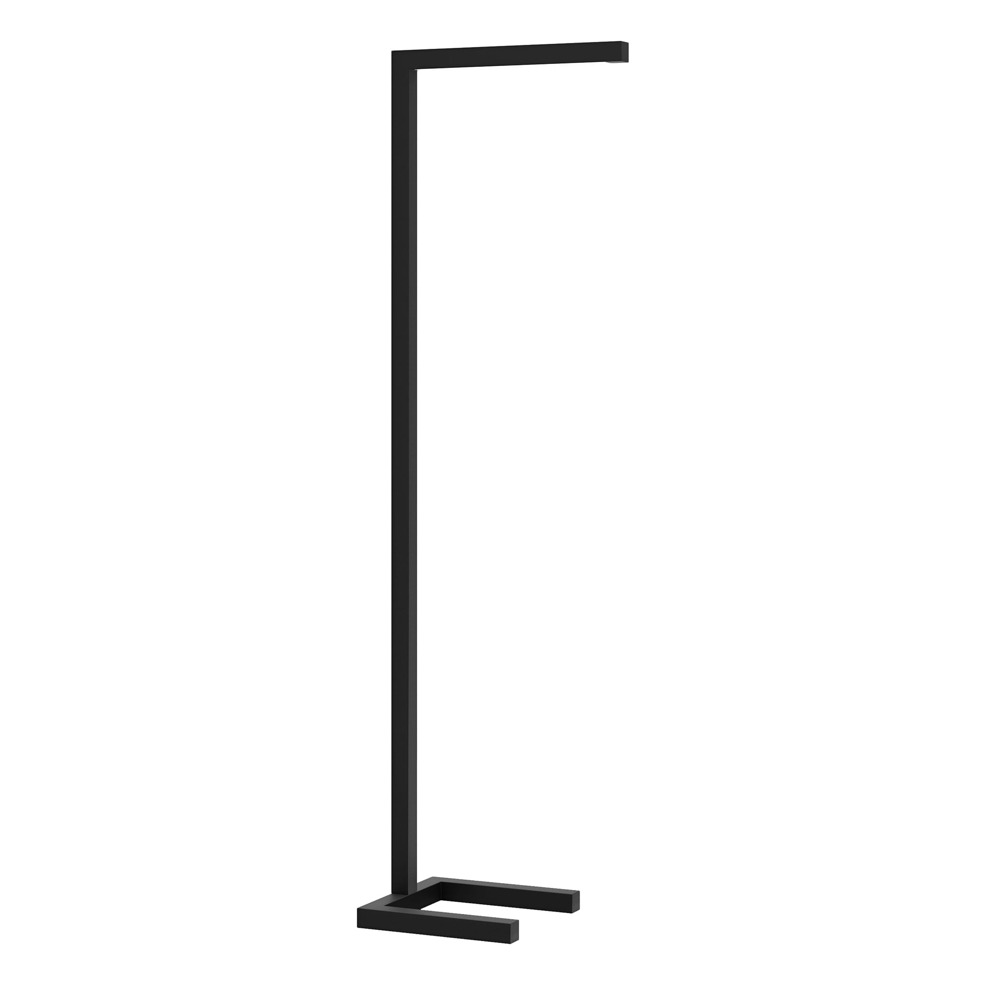 Evelyn&Zoe Malin 52" Modern Metal Floor Lamp with Blackened Bronze ...