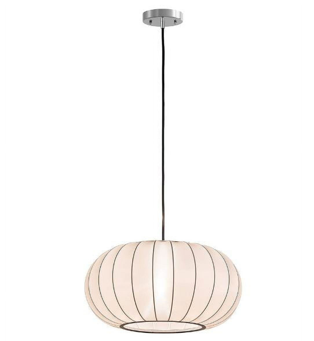 Evelyn&Zoe Traditional Polyester Fabric Pendant - Walmart.com