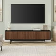 Free Shipping! Evelyn&Zoe Whitman TV Stand for TVs up to 75in Black ...
