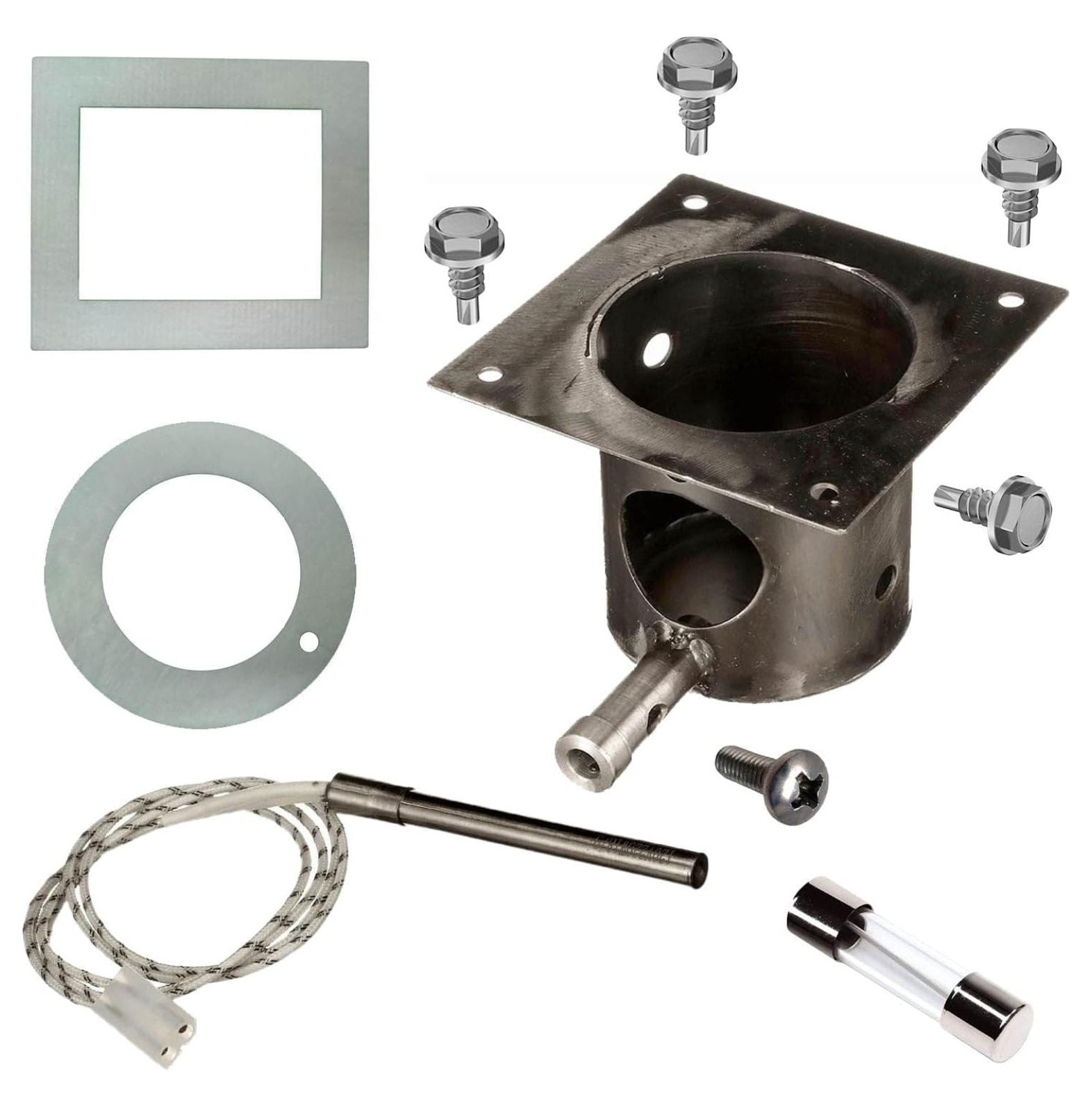 Even Embers & Trail Embers Pellet Grill Hot Rod Igniter & Burn Pot Kit ...