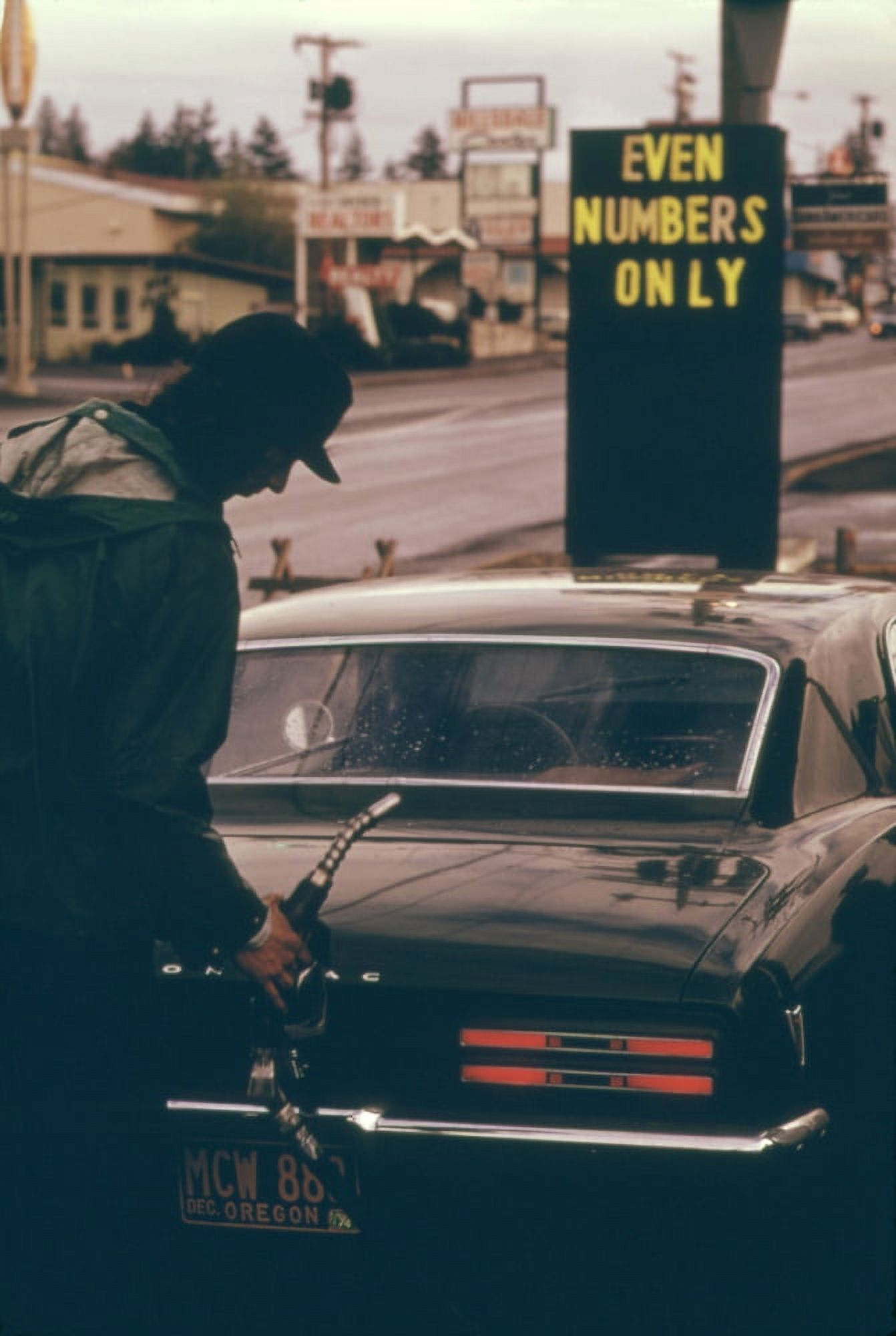 'Even Numbers Only ' Reads A Sign After Oregon Was The First Us State ...