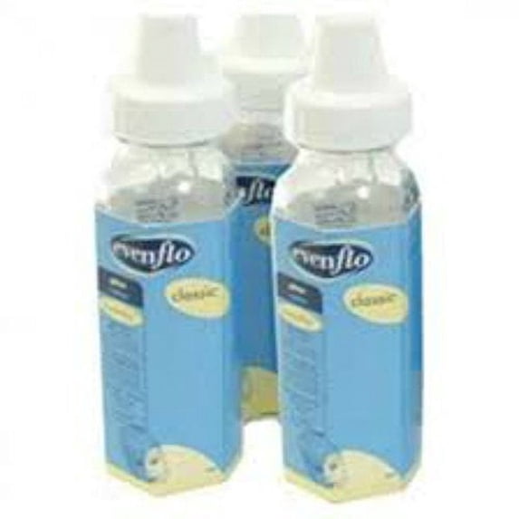 Evenflo Baby Bottle, Glass, 8-Ounce, 3 Pack, Sanitizing and ...
