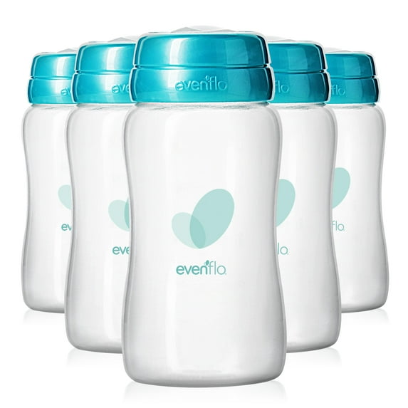 Evenflo Feeding Breast Milk Collection Bottles 5 Oz, 6 Count – Storage and Feeding - Walmart.com