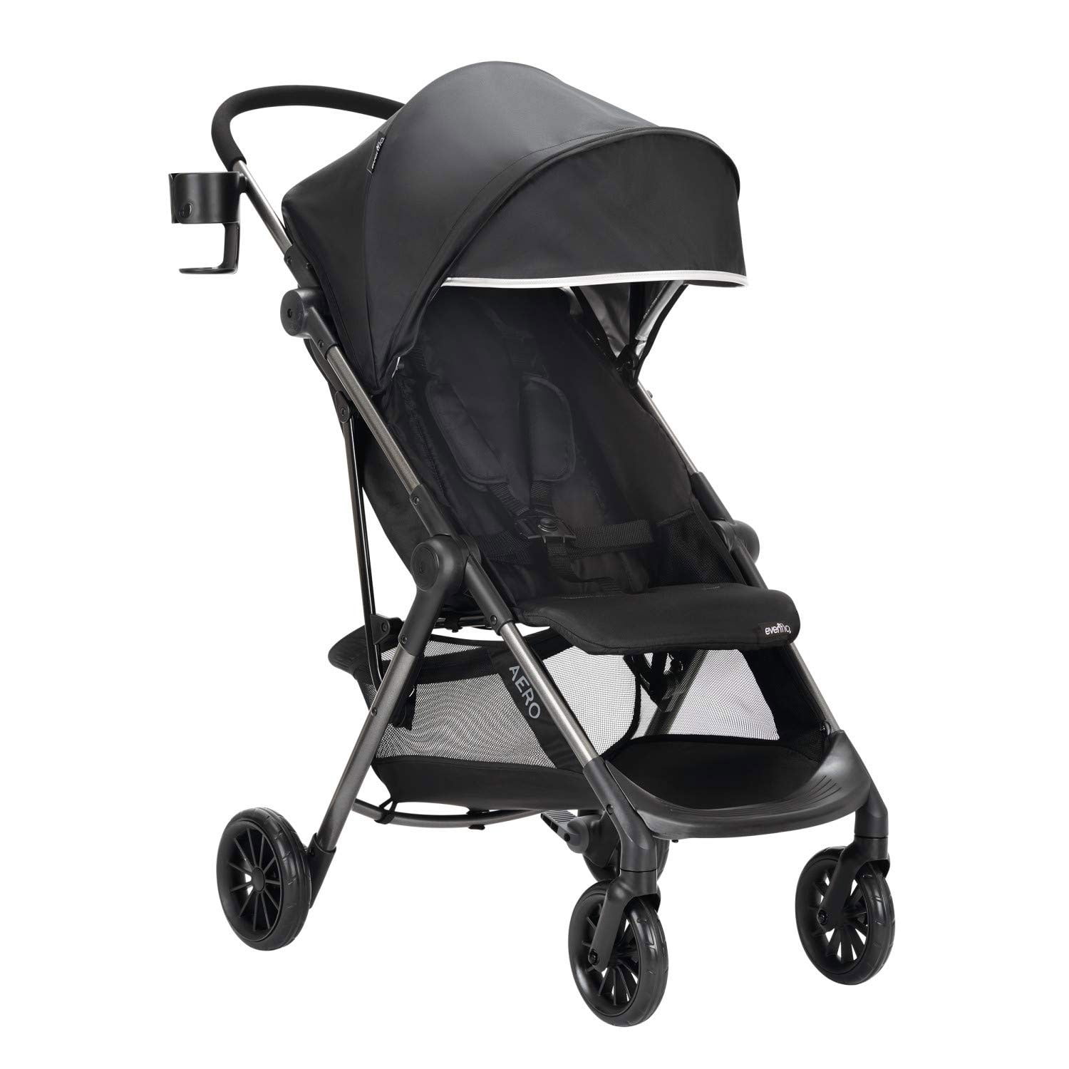 Evenflo Aero Ultra-Lightweight Stroller with Canopy, Black - Walmart.com