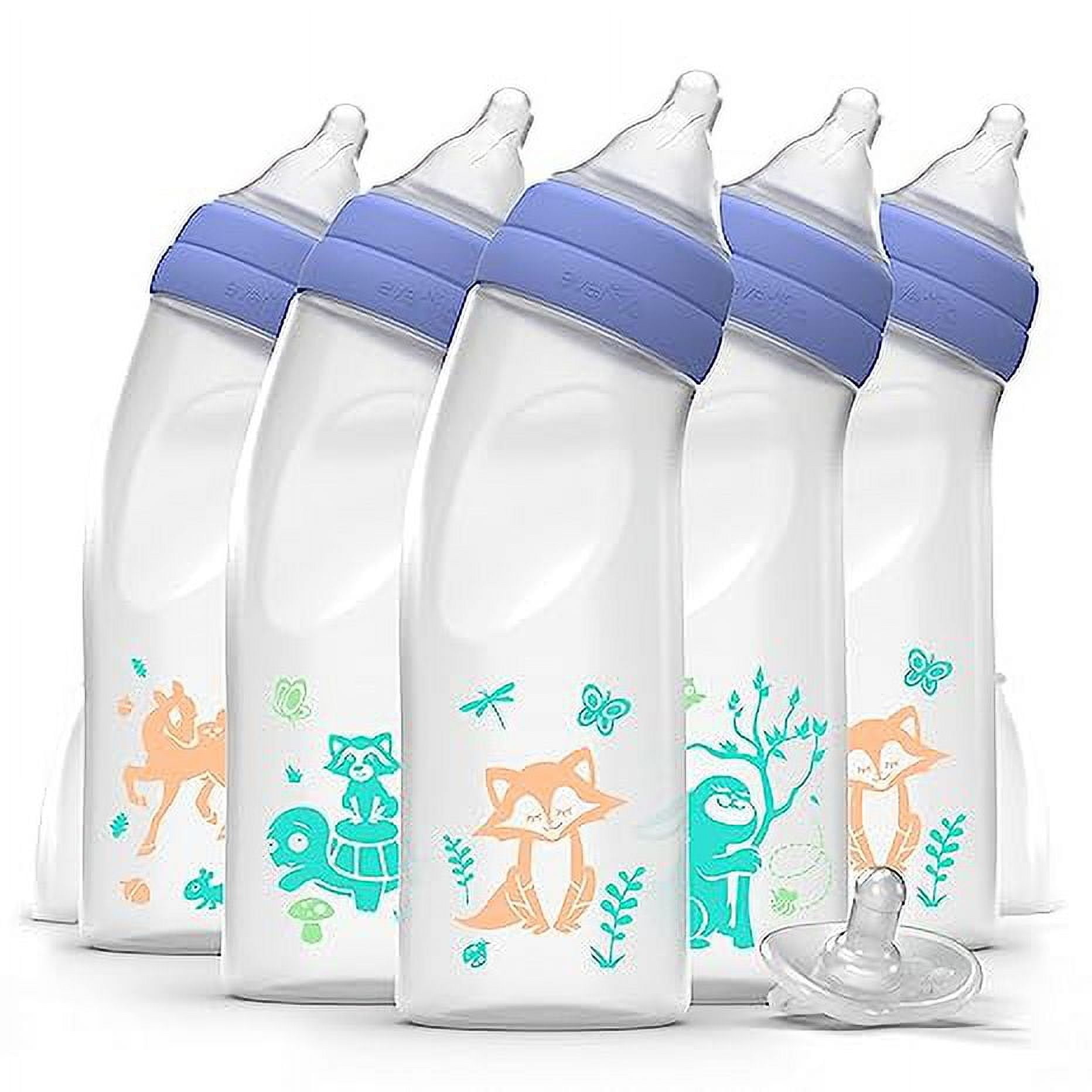 Evenflo Balance+ Newborn Baby Infant Slow Feed Angled Bottle 9oz 6pk ...