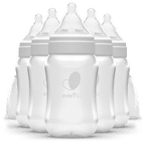 Evenflo Balance + Wide Neck Natural Multi-Pack Set, BPA-Free Plastic ...