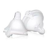 Evenflo Balance + Wide Neck BPA-Free Silicone Medium Flow Baby Bottle ...