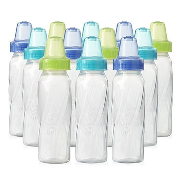 Gerber First Essentials Clearview Bottle in Assorted Colors with Latex ...