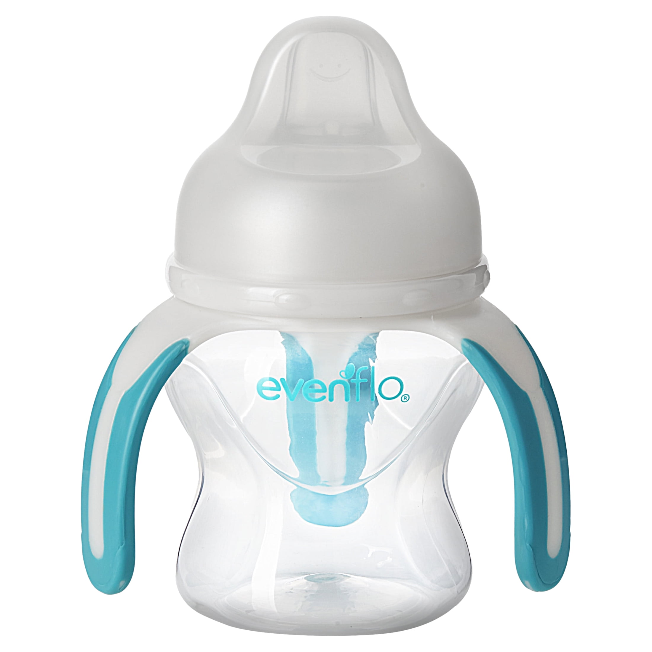 Evenflo Transition Bottle to Soft-flo Trainer Sippy Cup with Slow Flow ...