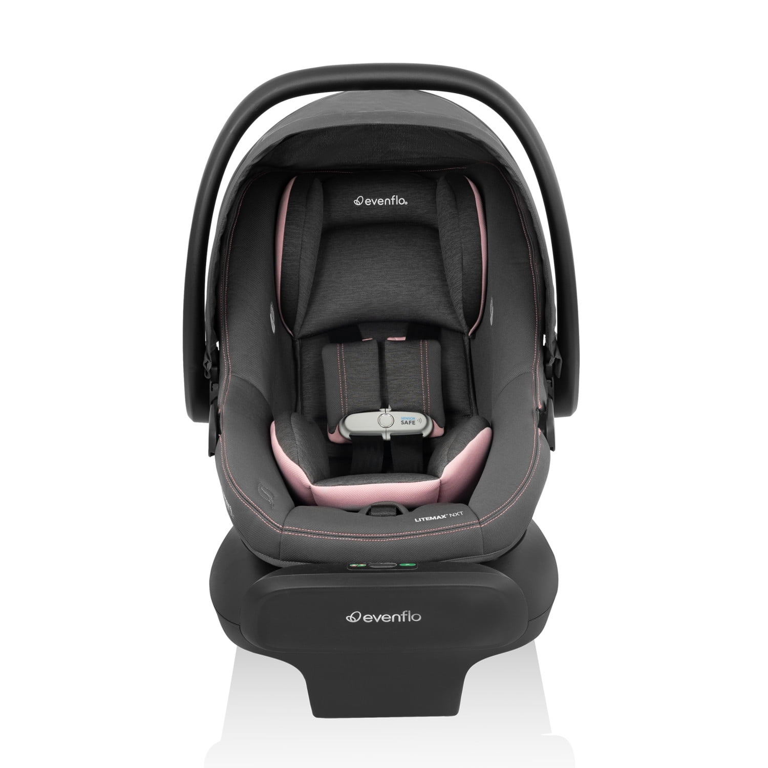 Evenflo LiteMax NXT Infant Car Seat with SensorSafe (Primrose Pink ...