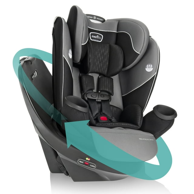 Evenflo Revolve360 Rotational All-In-One Convertible Car Seat, Amherst ...