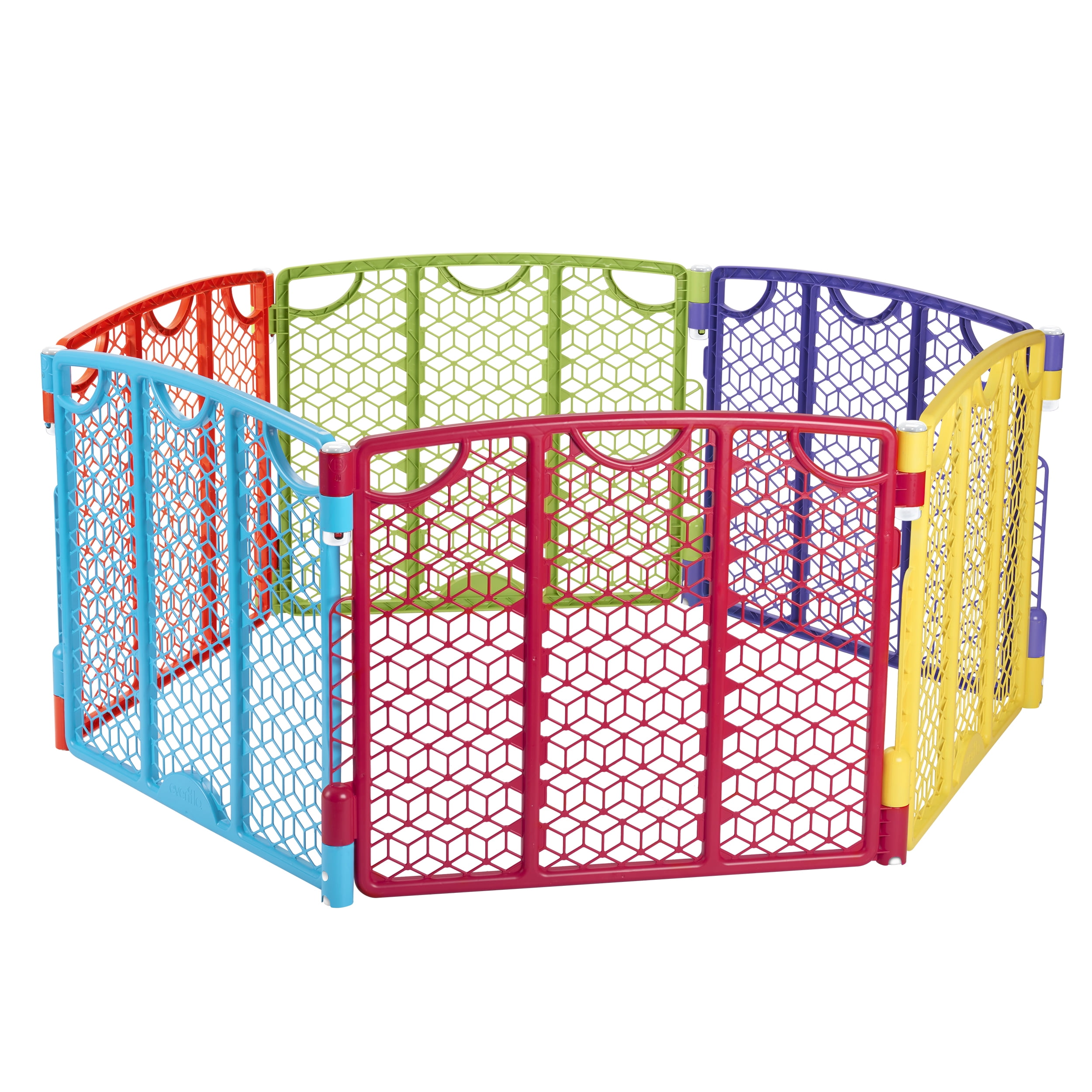 Evenflo Versatile Play Space Freestanding Playard, Multi Color - Walmart.com
