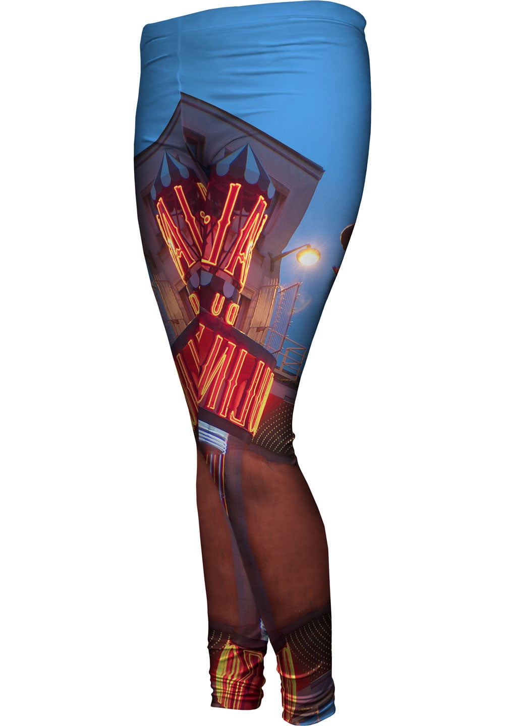 Evening At The Moulin Rouge Leggings - Walmart.com