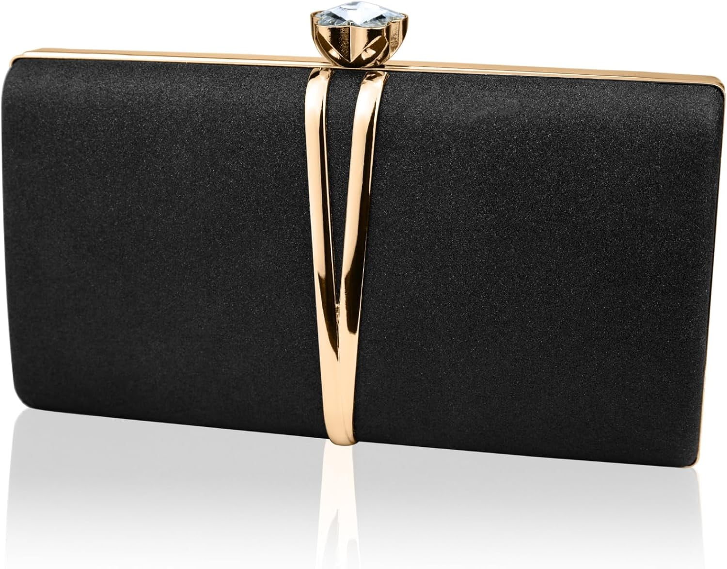 Evening Bag Black Clutch Purses for Women Formal Dressy Women's Evening ...