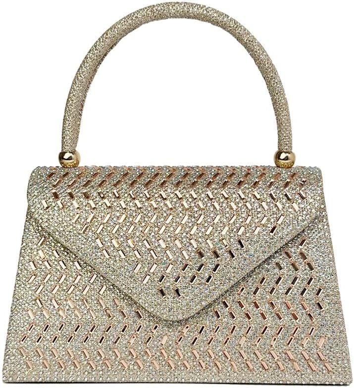 Evening Bags for Women Formal, Rhinestone Clutch, Wedding Party Glitter ...