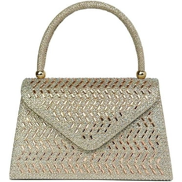 Women Evening Bag Rhinestone Shoulder Bags Beaded Clutch Purse Women ...