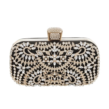 Women Glistening Evening Clutch Bags Formal Party Clutches Wedding ...
