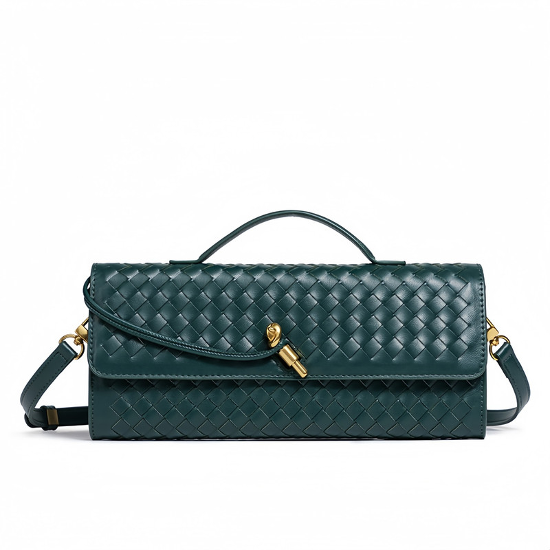 Evening Clutch Purses for Women Formal Handmade Woven Shoulder Handbag ...